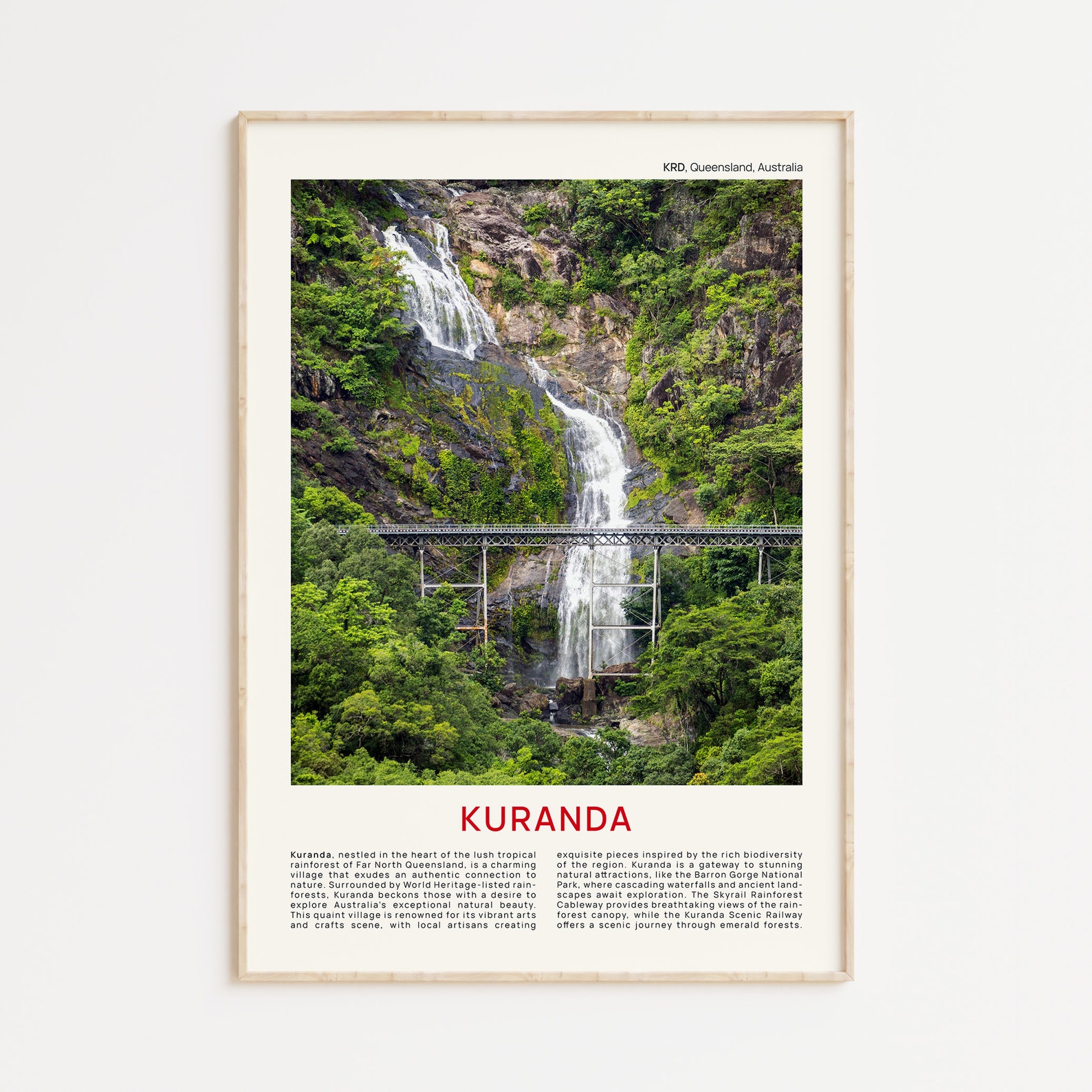 Kuranda Print Film Photo, Kuranda Wall Art, Kuranda Poster, Kuranda ...