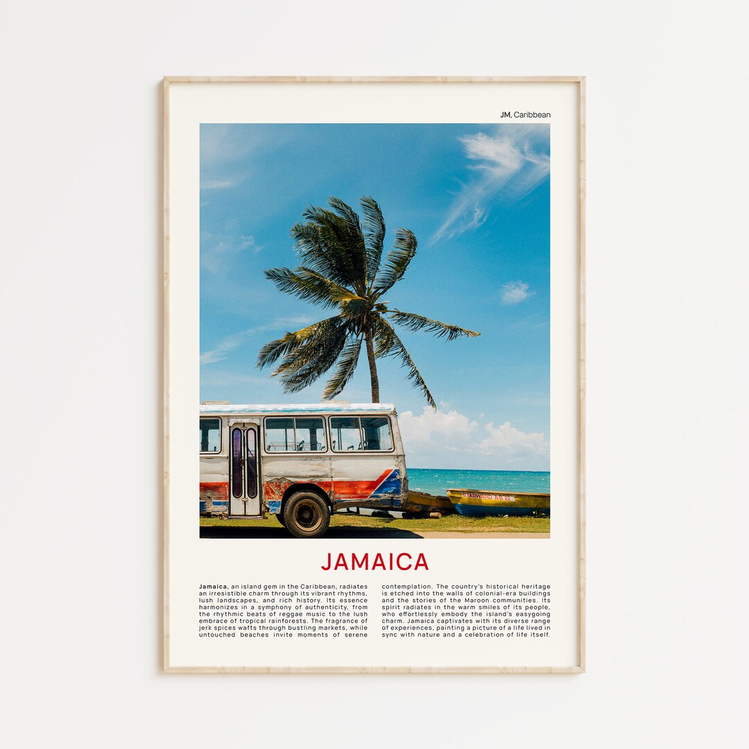 Jamaica Print Film Photo, Jamaica Wall Art, Jamaica Poster, Jamaica ...