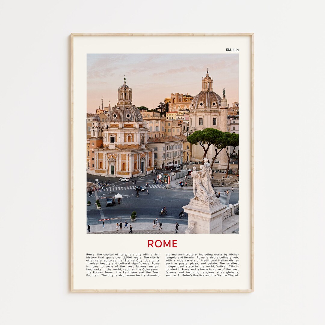 Rome Print Film Photo, Rome Wall Art, Rome Poster, Rome Photo, Rome ...