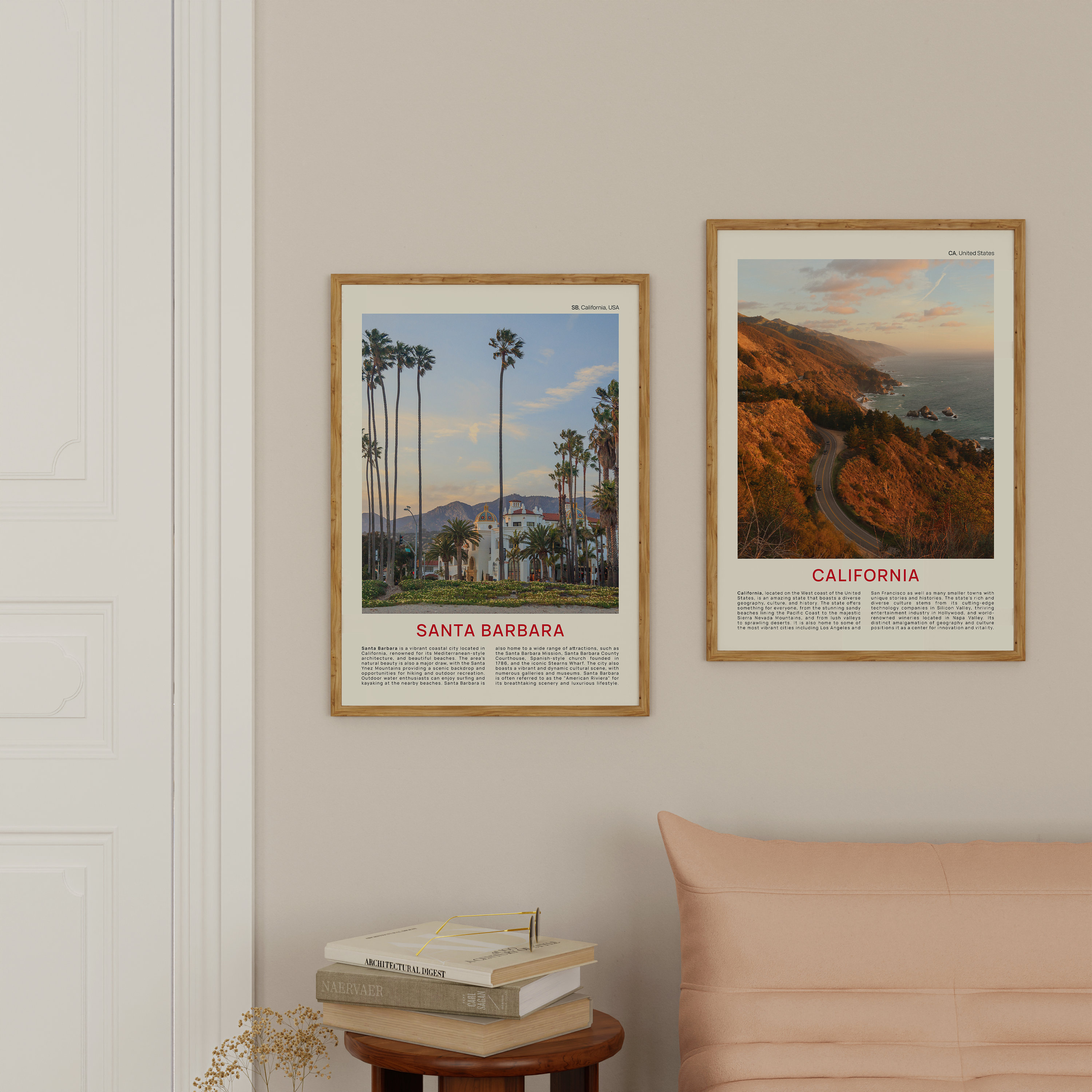 Santa Barbara Print Film Photo, Santa Barbara Wall Art, Santa Barbara ...