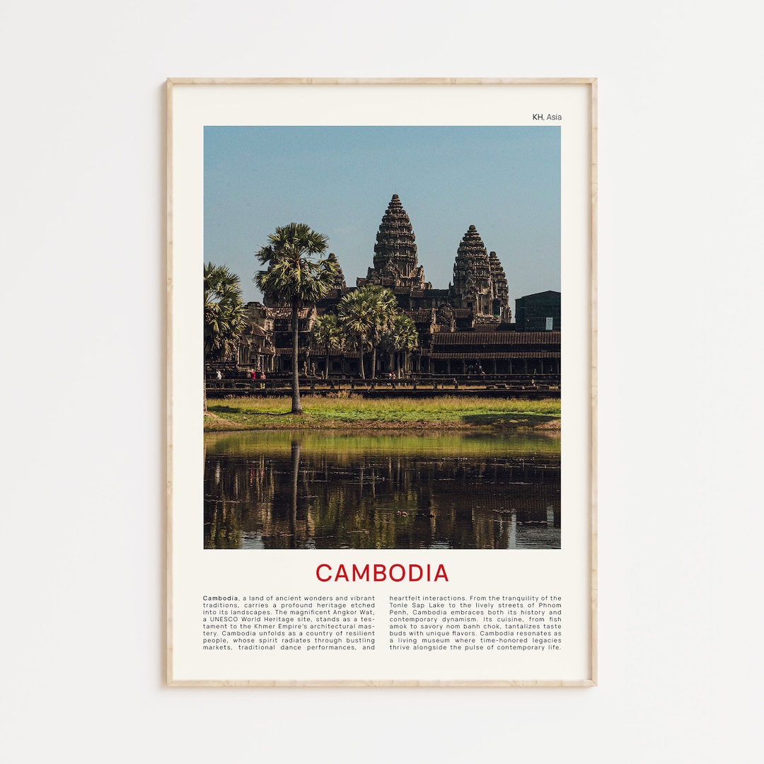 Cambodia Print Film Photo, Cambodia Wall Art, Cambodia Poster, Cambodia ...