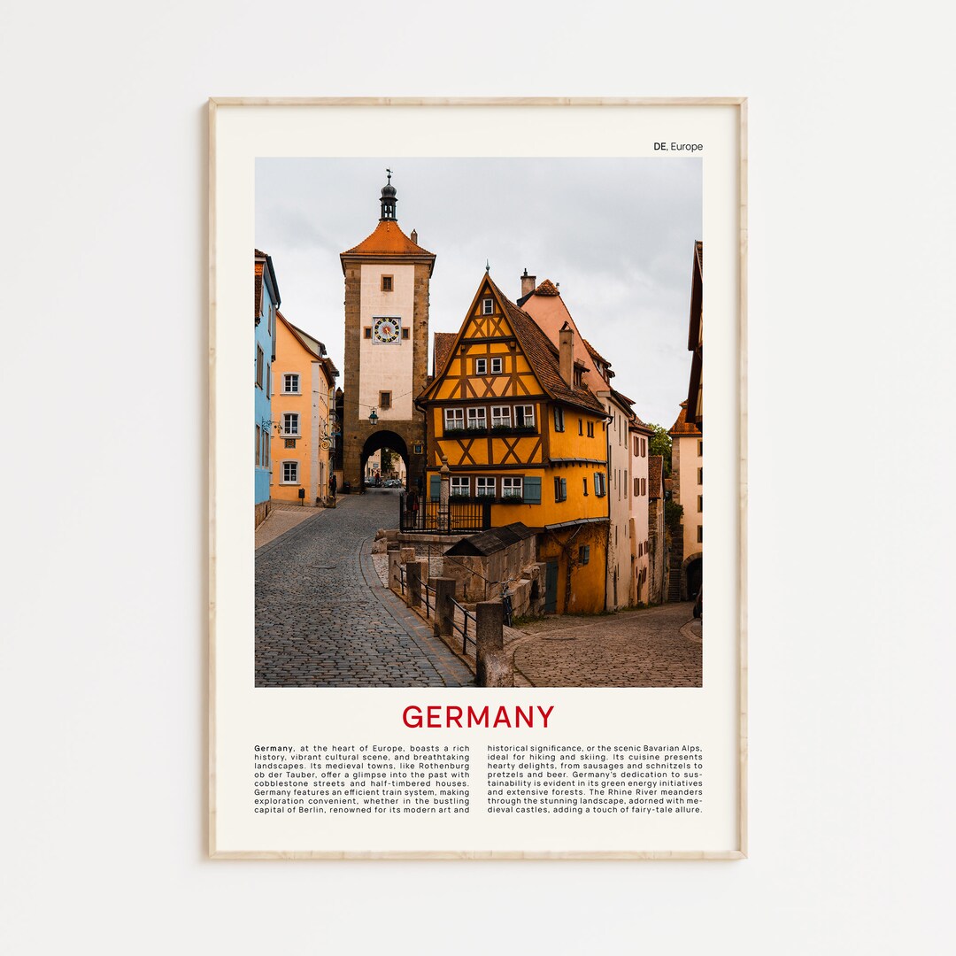 Germany Print Film Photo, Germany Wall Art, Germany Poster, Germany ...