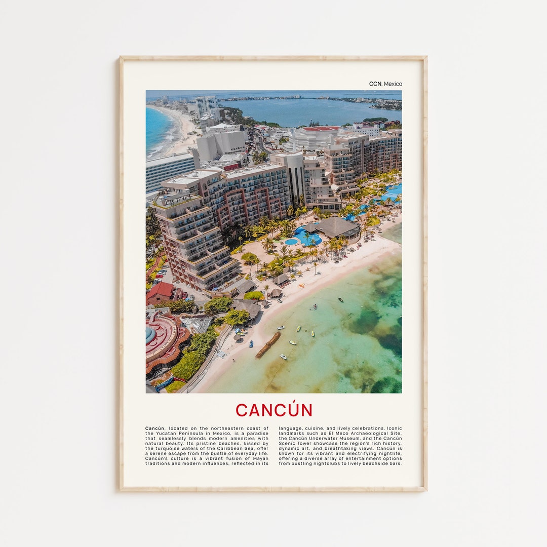 Cancún Print Film Photo, Cancún Wall Art, Cancún Poster, Cancun Photo ...