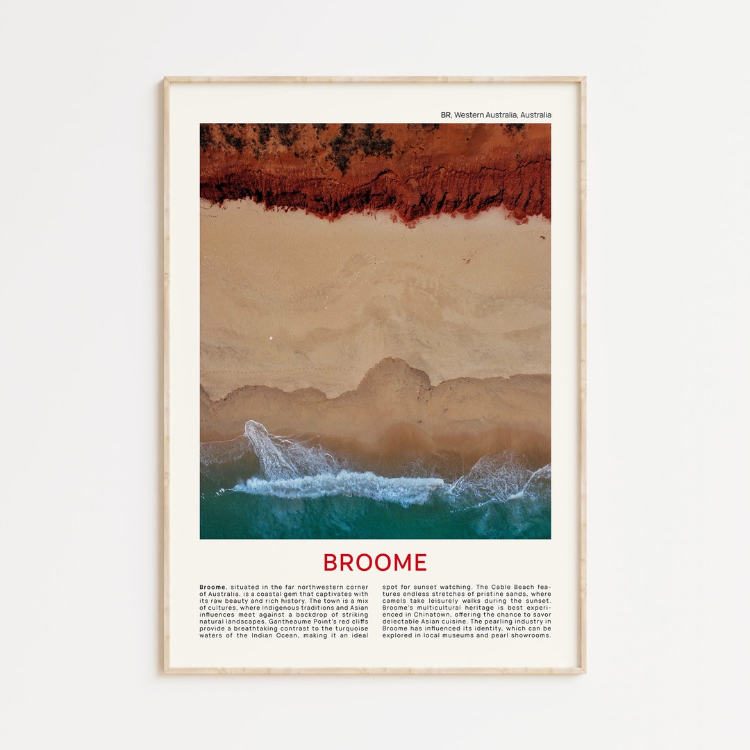 Broome Print Film Photo, Broome Wall Art, Broome Poster, Broome Photo ...