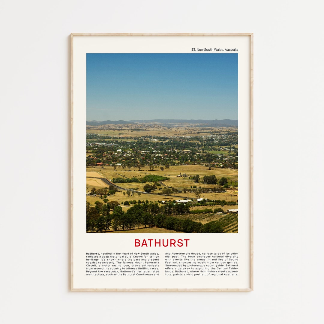 Bathurst Print Film Photo, Bathurst Wall Art, Bathurst Poster, Bathurst ...