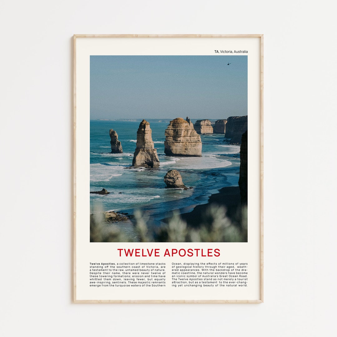 Twelve Apostles Print Film Photo, Twelve Apostles Wall Art, Twelve ...