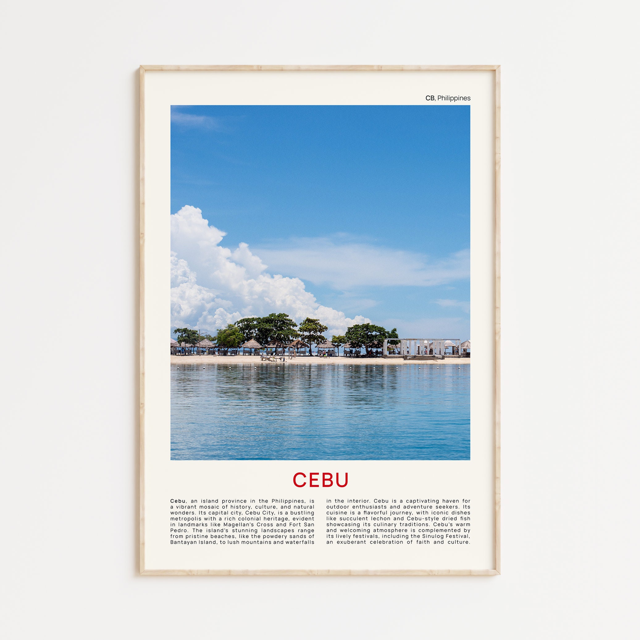 Cebu Print Film Photo, Cebu Wall Art, Cebu Poster, Cebu Photo, Cebu ...