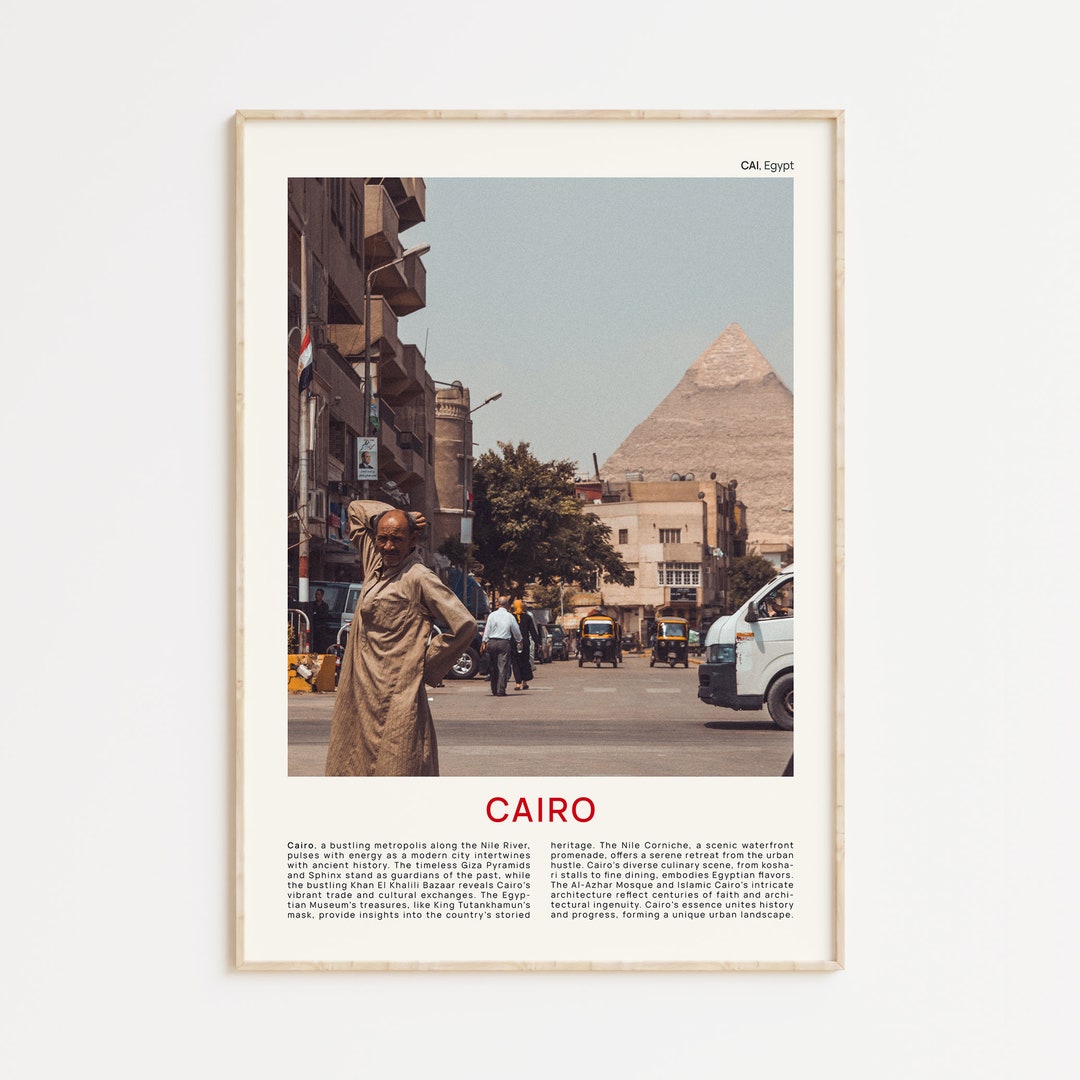 Cairo Print Film Photo, Cairo Wall Art, Cairo Poster, Cairo Photo, Cairo Poster Print, Egypt ...