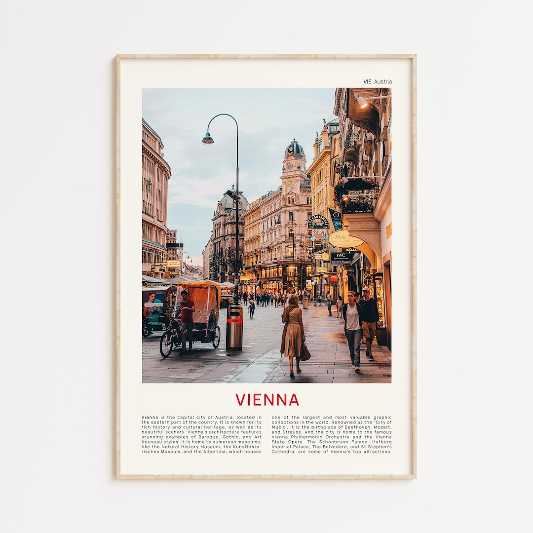 Vienna Print Film Photo, Vienna Wall Art, Vienna Poster, Vienna Photo ...
