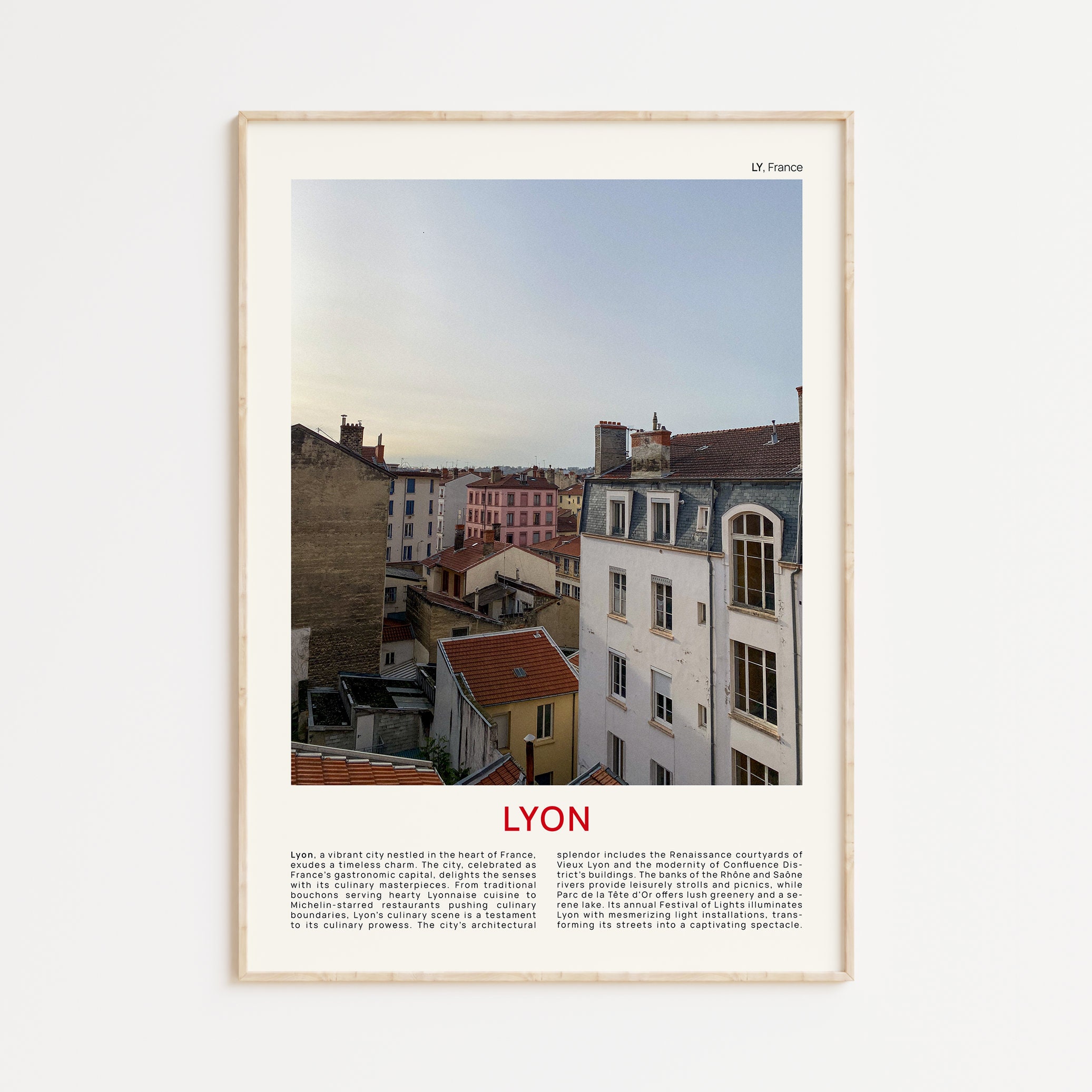Lyon Print Film Photo, Lyon Wall Art, Lyon Poster, Lyon Photo, Lyon ...
