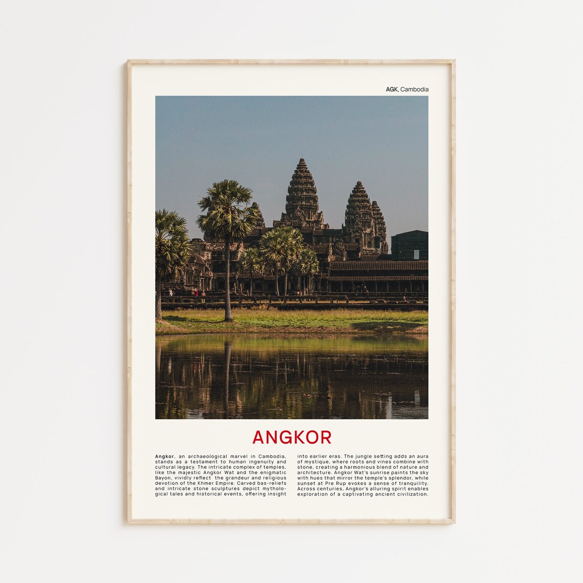 Angkor Print Film Photo, Angkor Wall Art, Angkor Poster, Angkor Photo ...