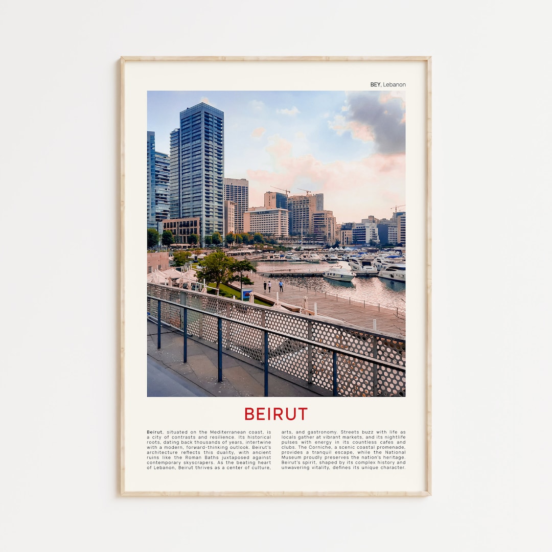 Beirut Print Film Photo, Beirut Wall Art, Beirut Poster, Beirut Photo ...