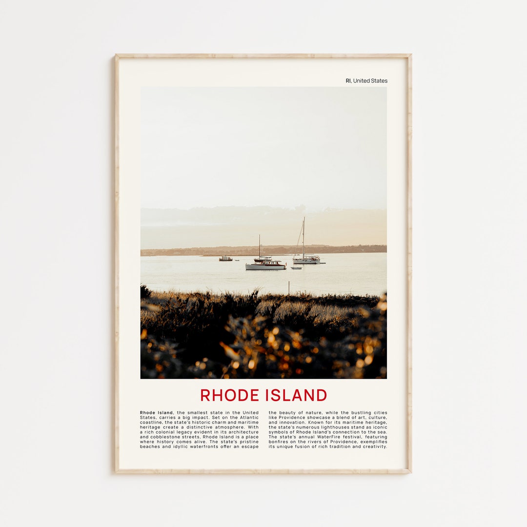 Rhode Island Print Film Photo, Rhode Island Wall Art, Rhode Island ...