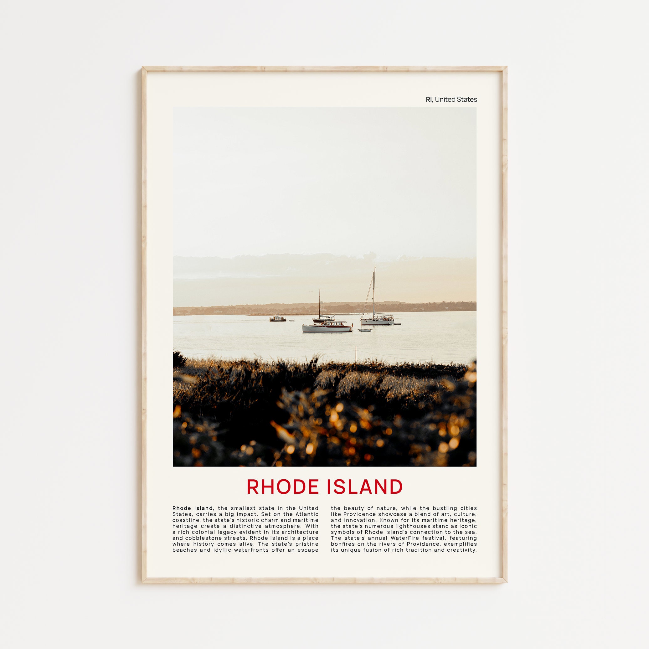 Rhode Island Print Film Photo, Rhode Island Wall Art, Rhode Island ...