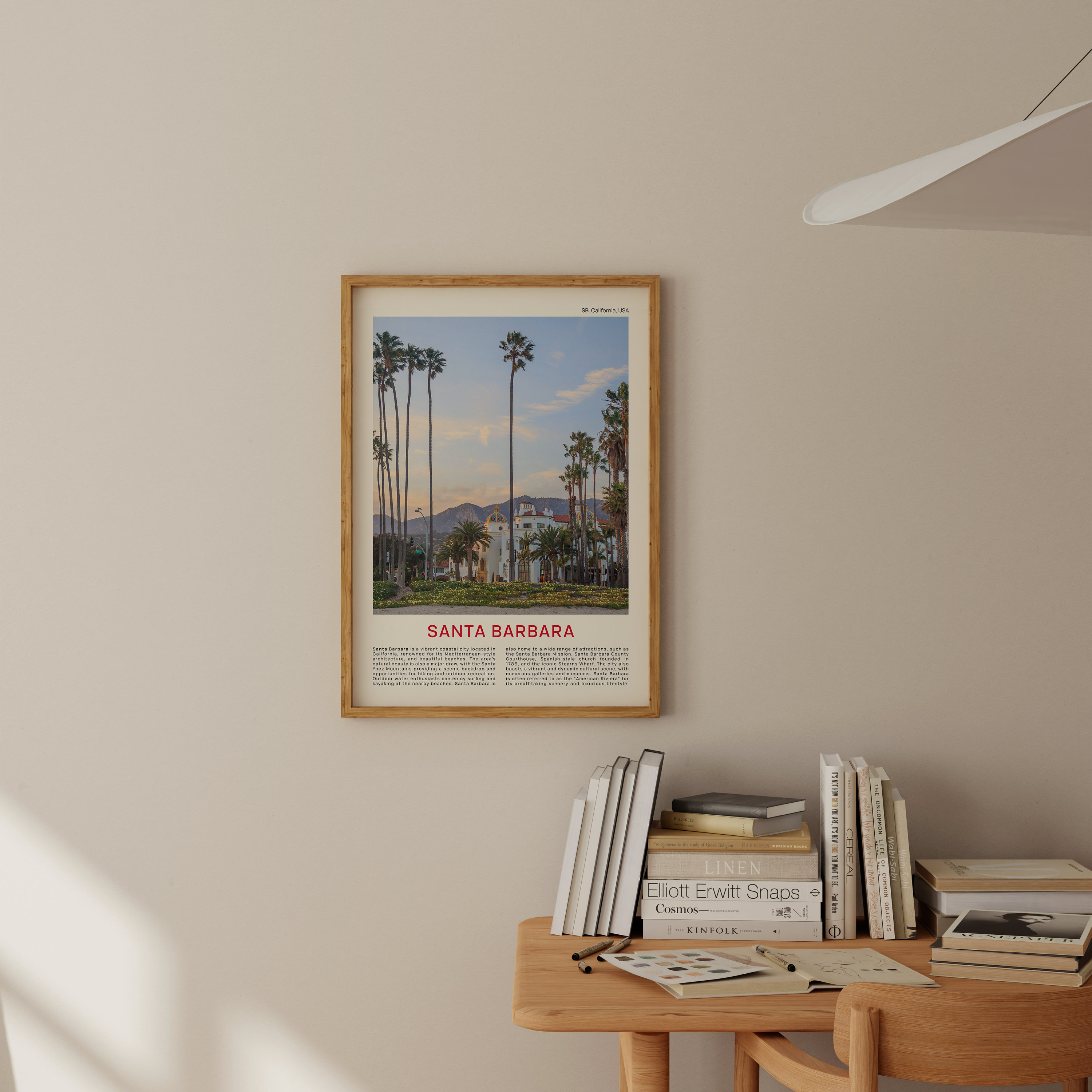 Santa Barbara Print Film Photo, Santa Barbara Wall Art, Santa Barbara ...