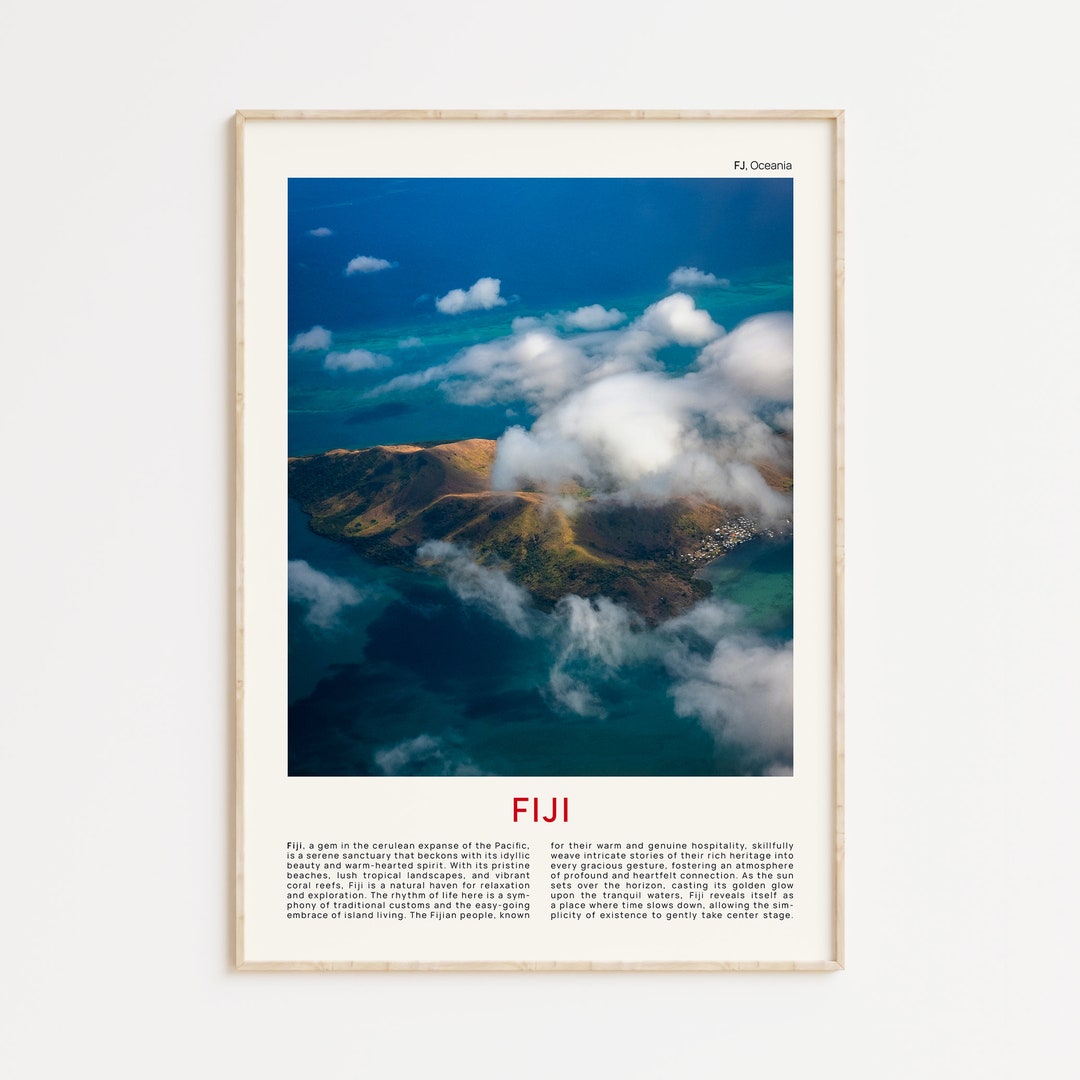 Fiji Print Film Photo, Fiji Wall Art, Fiji Poster, Fiji Photo, Fiji ...