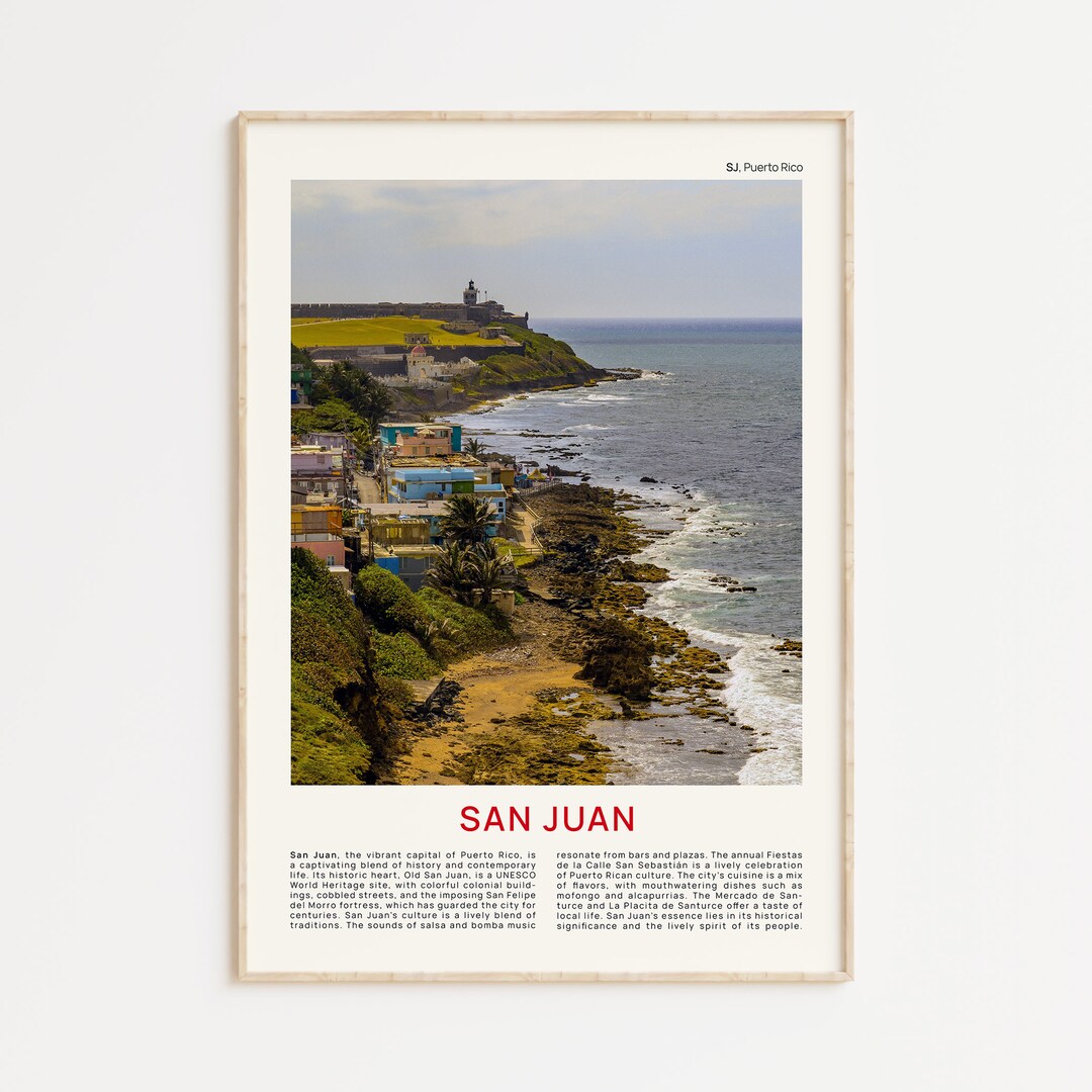 San Juan Print Film Photo, San Juan Wall Art, San Juan Poster, San Juan ...