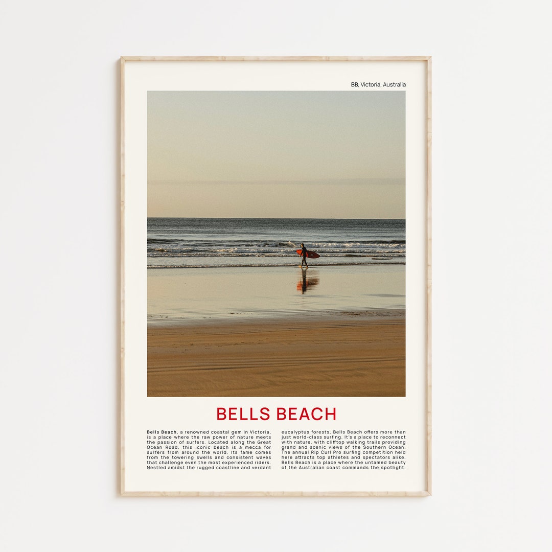 Bells Beach Print Film Photo, Bells Beach Wall Art, Bells Beach Poster ...