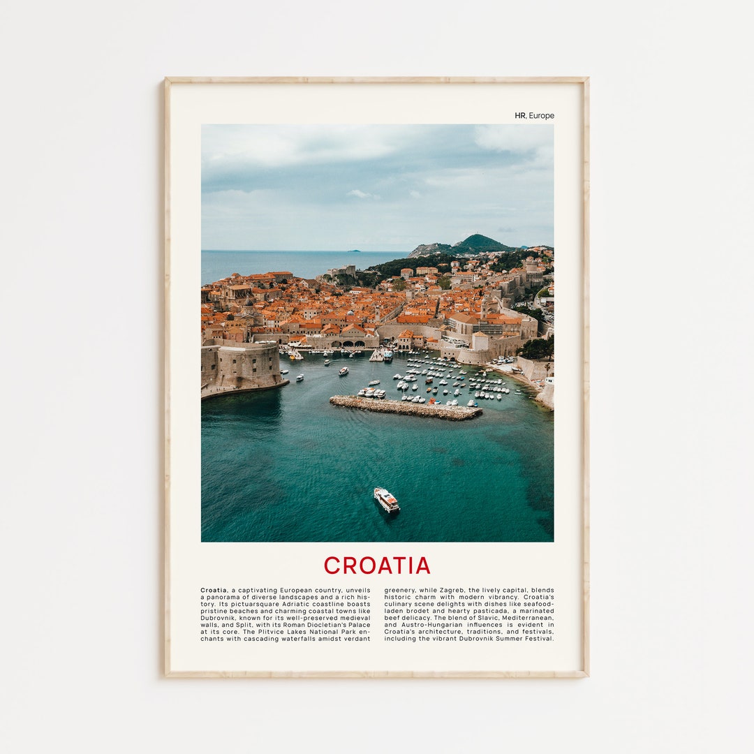 Croatia Print Film Photo, Croatia Wall Art, Croatia Poster, Croatia ...