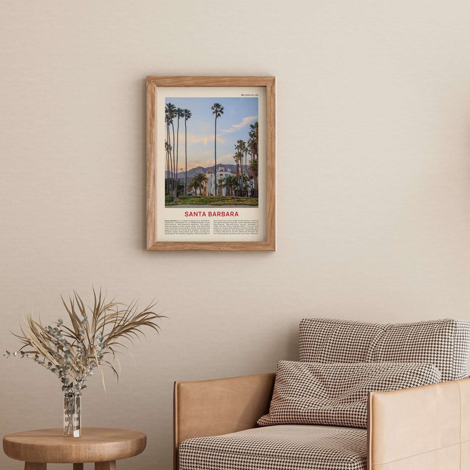 Santa Barbara Print Film Photo, Santa Barbara Wall Art, Santa Barbara ...