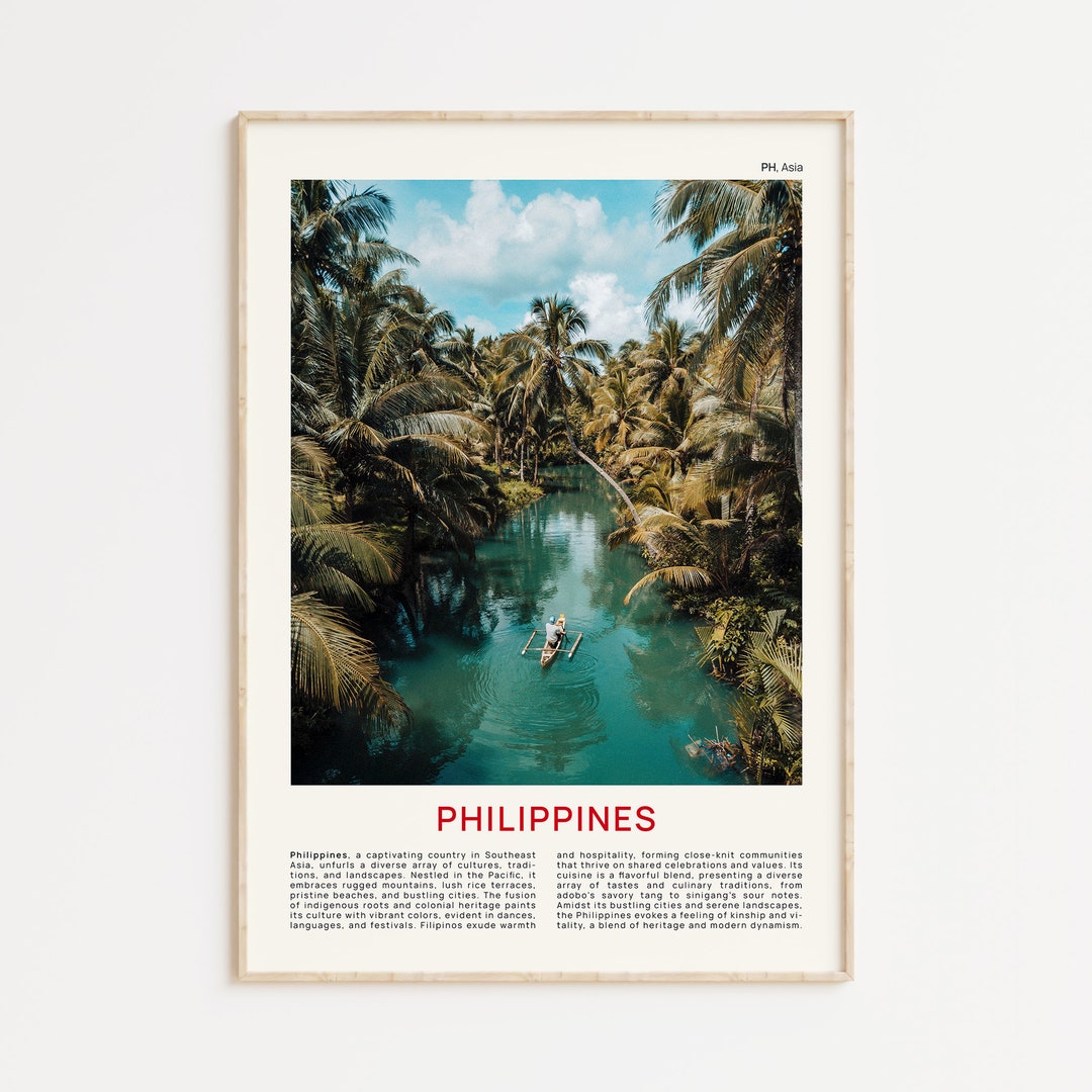 Philippines Print Film Photo, Philippines Wall Art, Philippines Poster ...