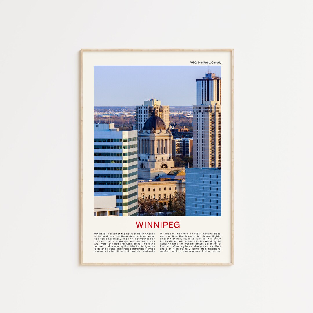 Winnipeg Print Film Photo Winnipeg Wall Art Winnipeg Poster - Etsy