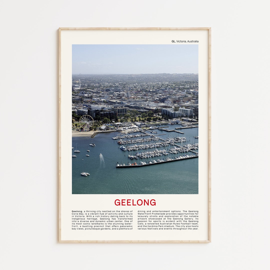Geelong Print Film Photo, Geelong Wall Art, Geelong Poster, Geelong ...