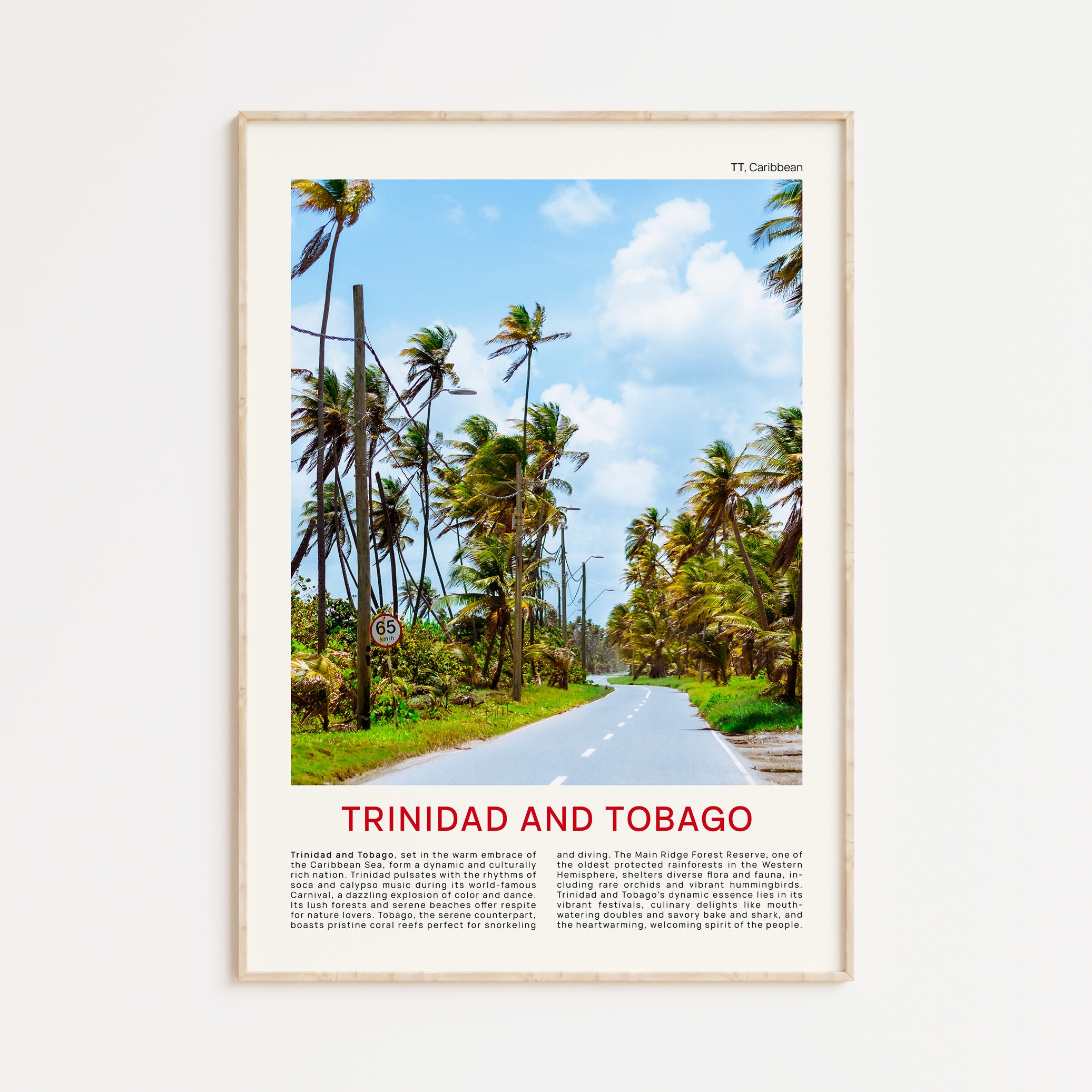 Trinidad and Tobago Print Film Photo, Trinidad and Tobago Wall Art ...