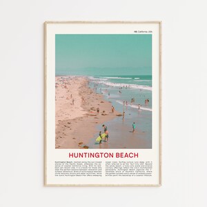 Huntington Beach Print Film Photo, Huntington Beach Wall Art ...