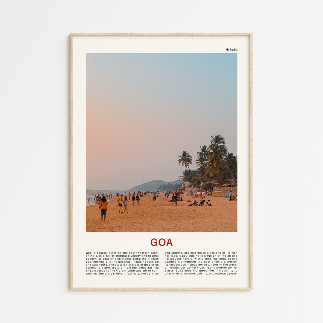 Goa Print Film Photo, Goa Wall Art, Goa Poster, Goa Photo, Goa Poster ...
