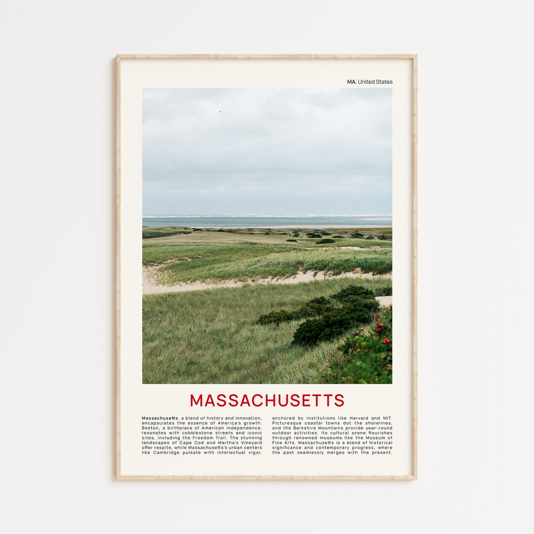 Massachusetts Print Film Photo, Massachusetts Wall Art, Massachusetts ...