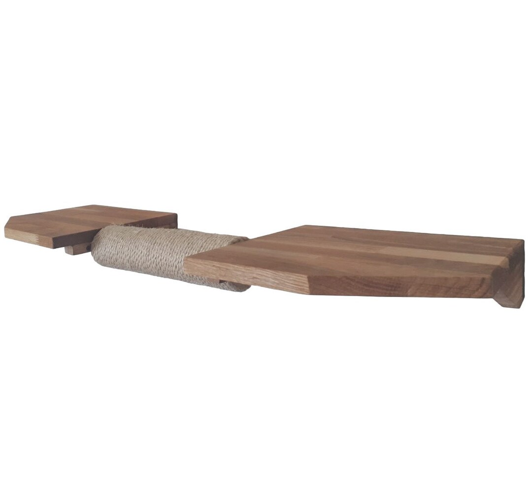 Balance Column Sisal Trunk With Perch Boards for Cats - Scratching Post ...