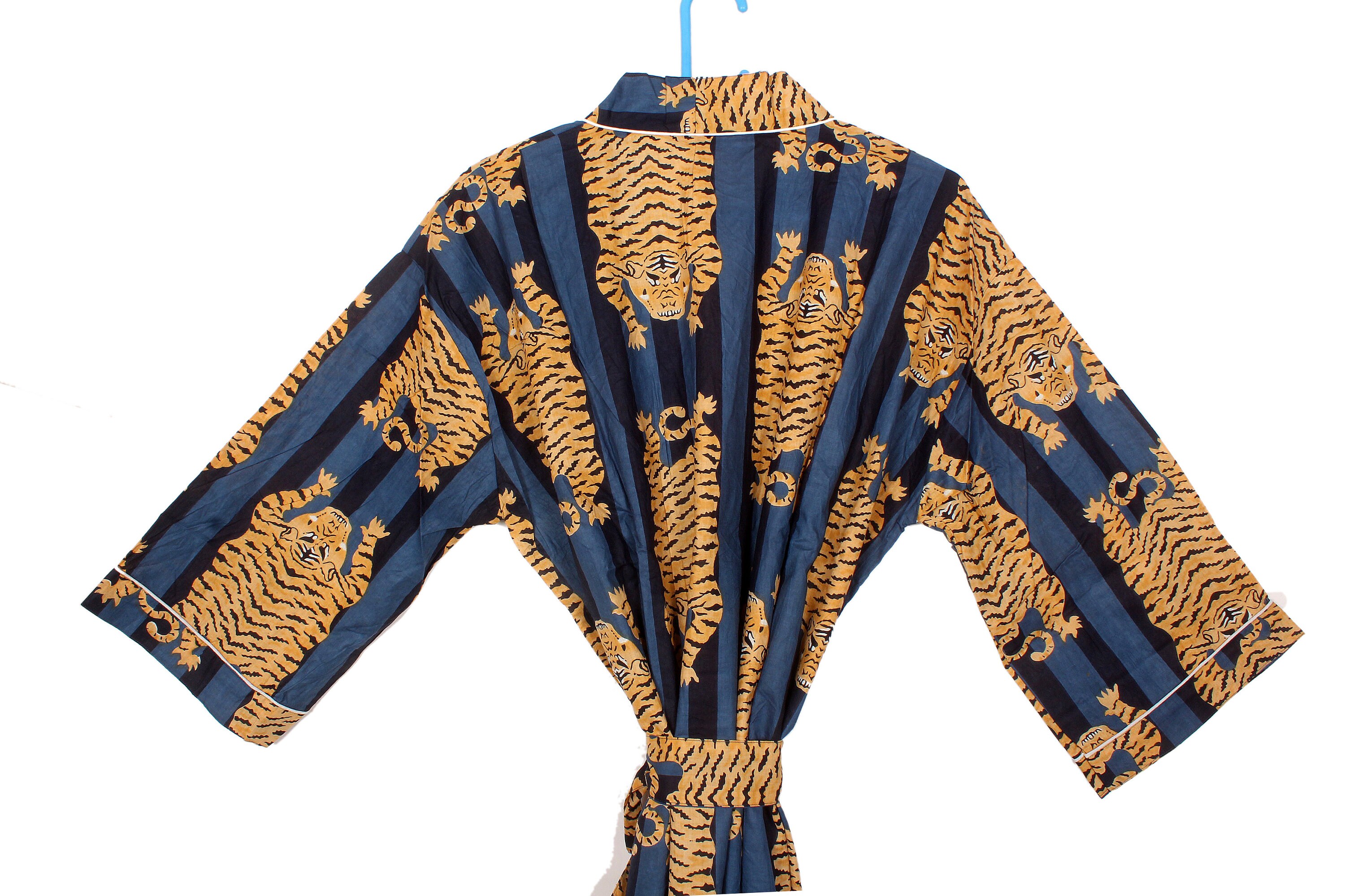 Tiger Print Kimono Robes, Bridesmaid Kimono Robes, Bath Robes ...