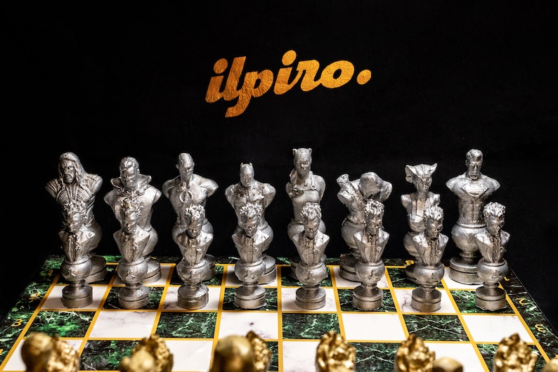 Epic Marvel Chess Set: Handcrafted Figurines, Legendary Moves Marvel ...