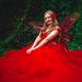 Iridescent Red Fairy Wings Halloween Costume - Etsy