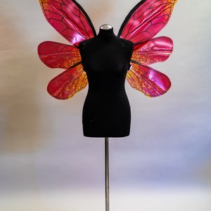 Iridescent Red Fairy Wings Halloween Costume - Etsy