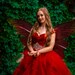 Iridescent Red Fairy Wings Halloween Costume - Etsy