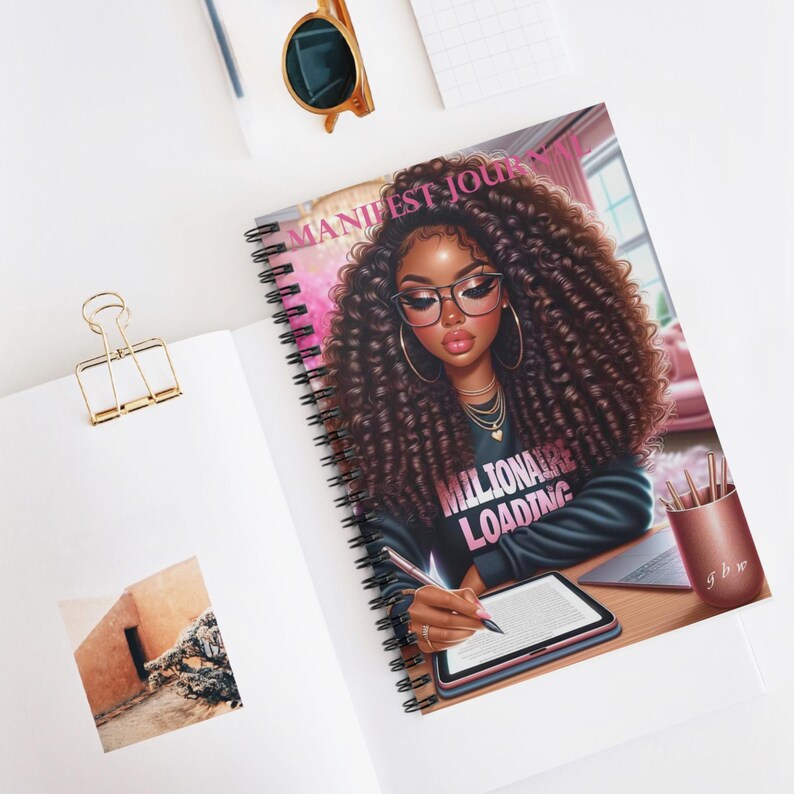 Manifest Journal, Goal Setting Notebook, Intention Planner, Gift for ...