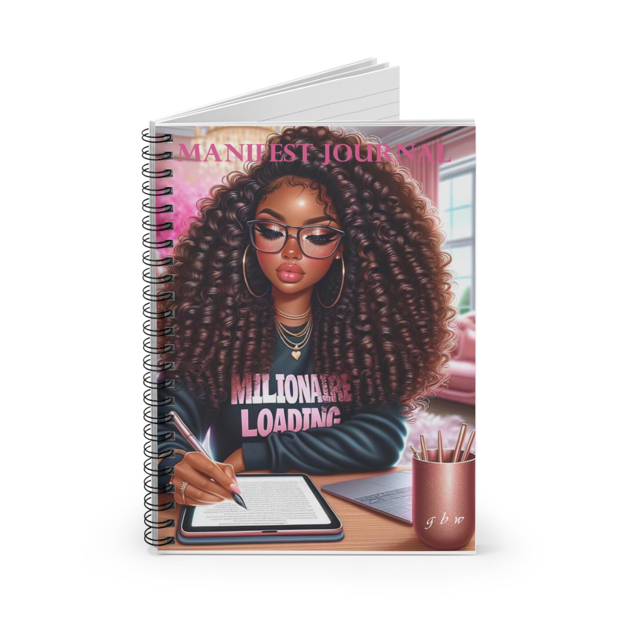 Manifest Journal, Goal Setting Notebook, Intention Planner, Gift for ...