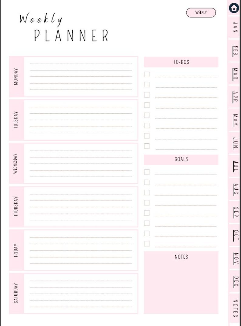 52 Week Planner Millionaire Loading - Etsy