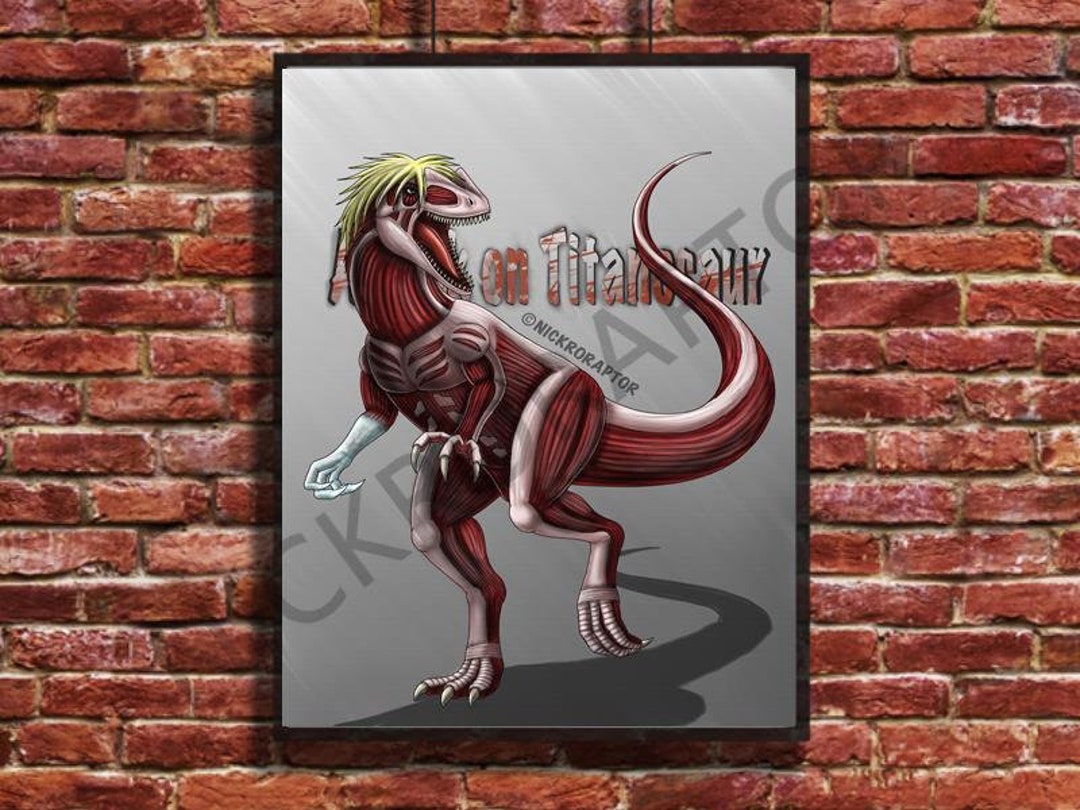 Attack on Titanosaurs: Female Allosaurus - Etsy