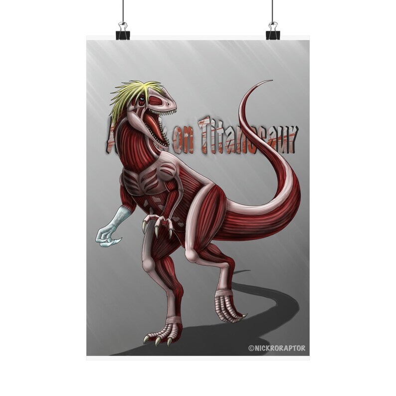Attack on Titanosaurs: Female Allosaurus - Etsy