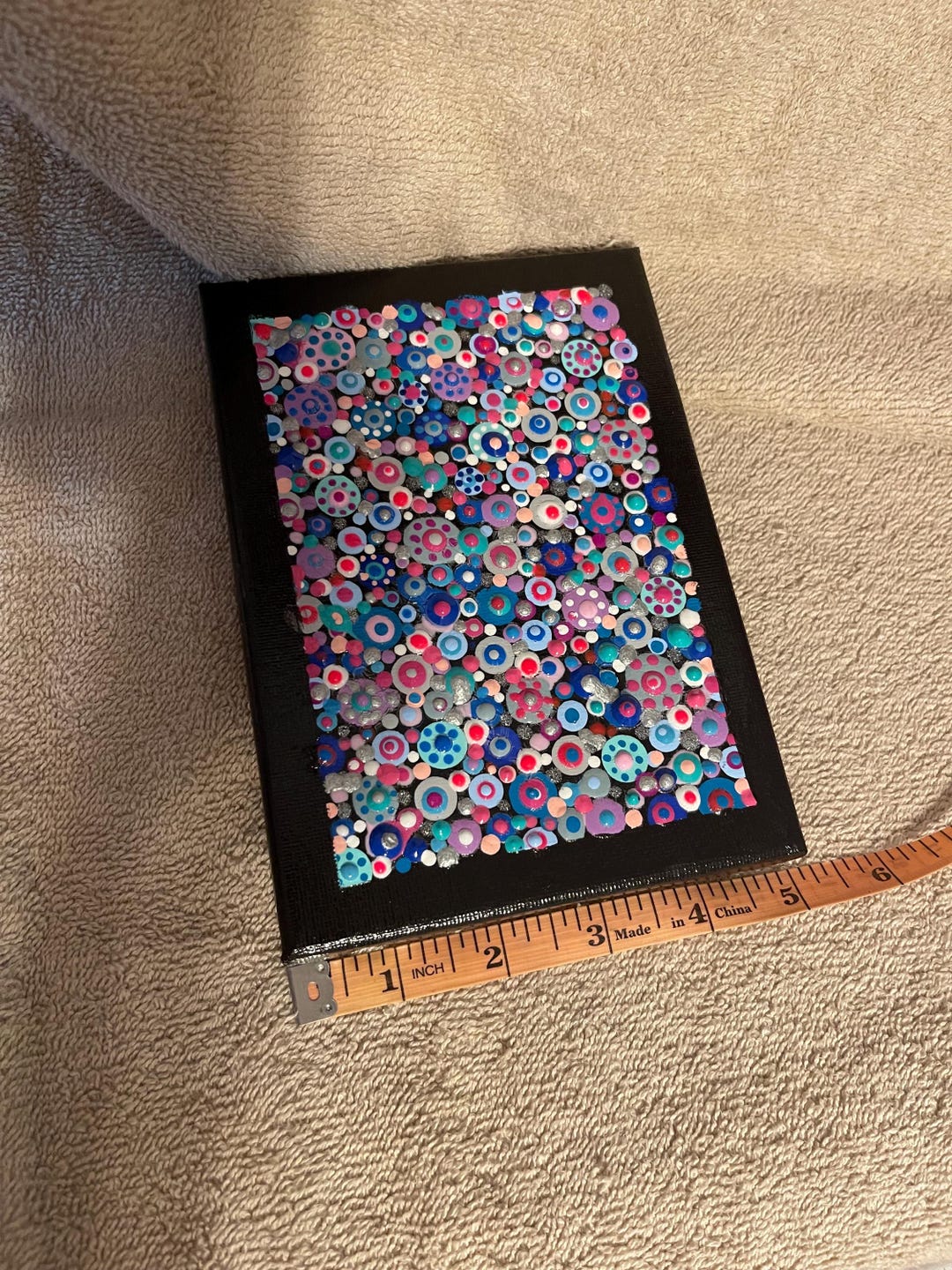 Blob Style 3D Paint 5X7 Painting - Etsy