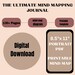 Mind Mapping Journal , Mind Mapping , Printable Mind Map , Brainstorm ...