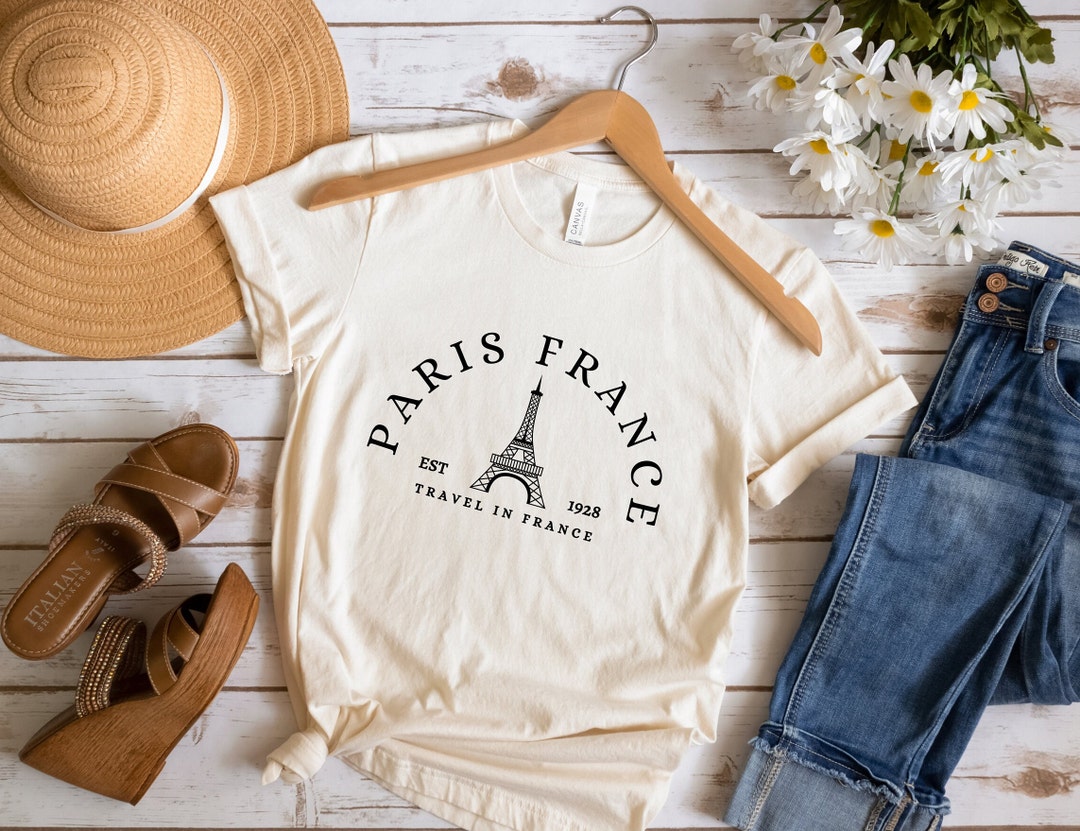 Paris France Shirt, Eiffel Tower Shirt, Travel to France Shirt, Gift ...