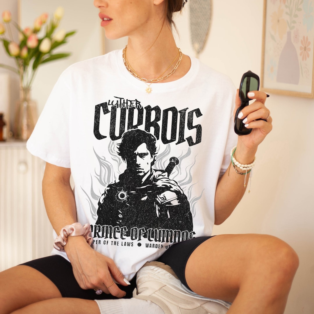 Luther Corbois Shirt: Spark of the Everflame, Booktok Romantasy Merch ...