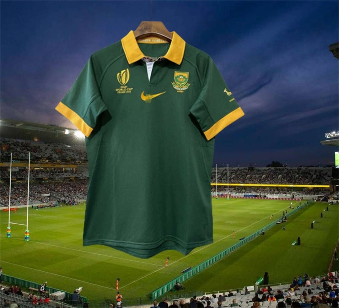 South Africa 2023 Rugby World Cup Home Stadium Green Shirt - Etsy UK