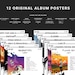 Album Cover Poster Collection Set of 12 High-resolution, Pdfs - Etsy