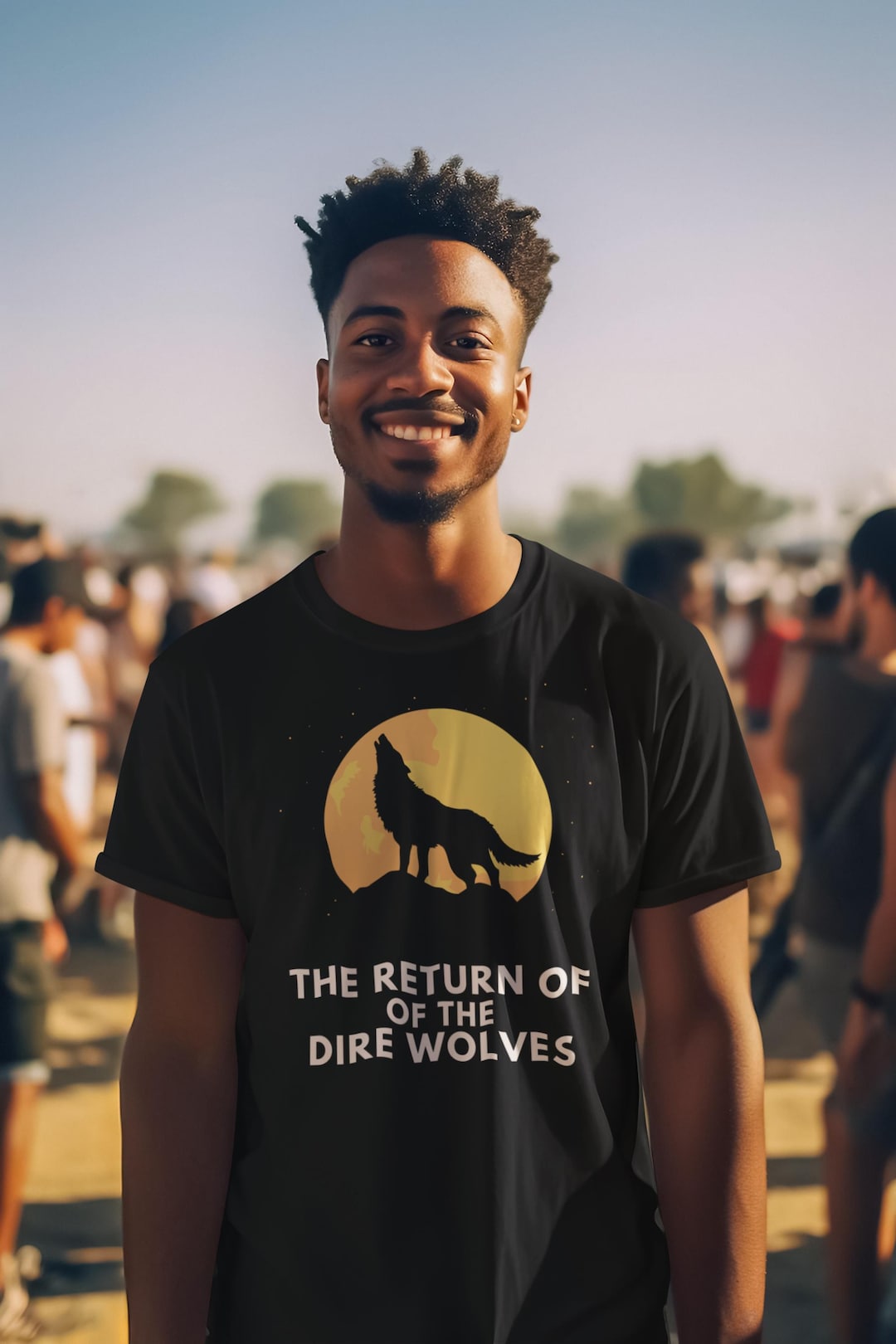 The Return of the Dire Wolves T-shirt, Trendy Dire Wolf Cloning Fantasy ...