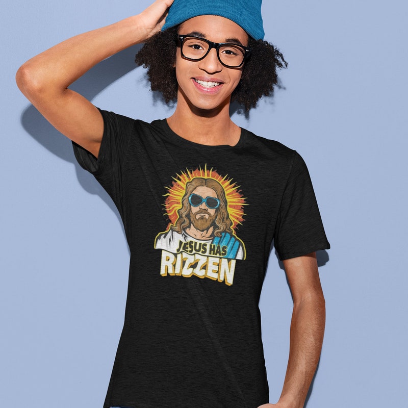 Jesus Has Rizzen Shirt - Etsy